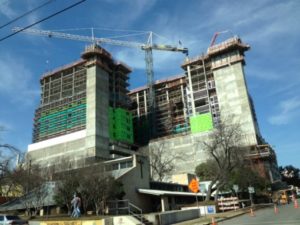 Construction Photos of The Callaway House at The University of Texas ...